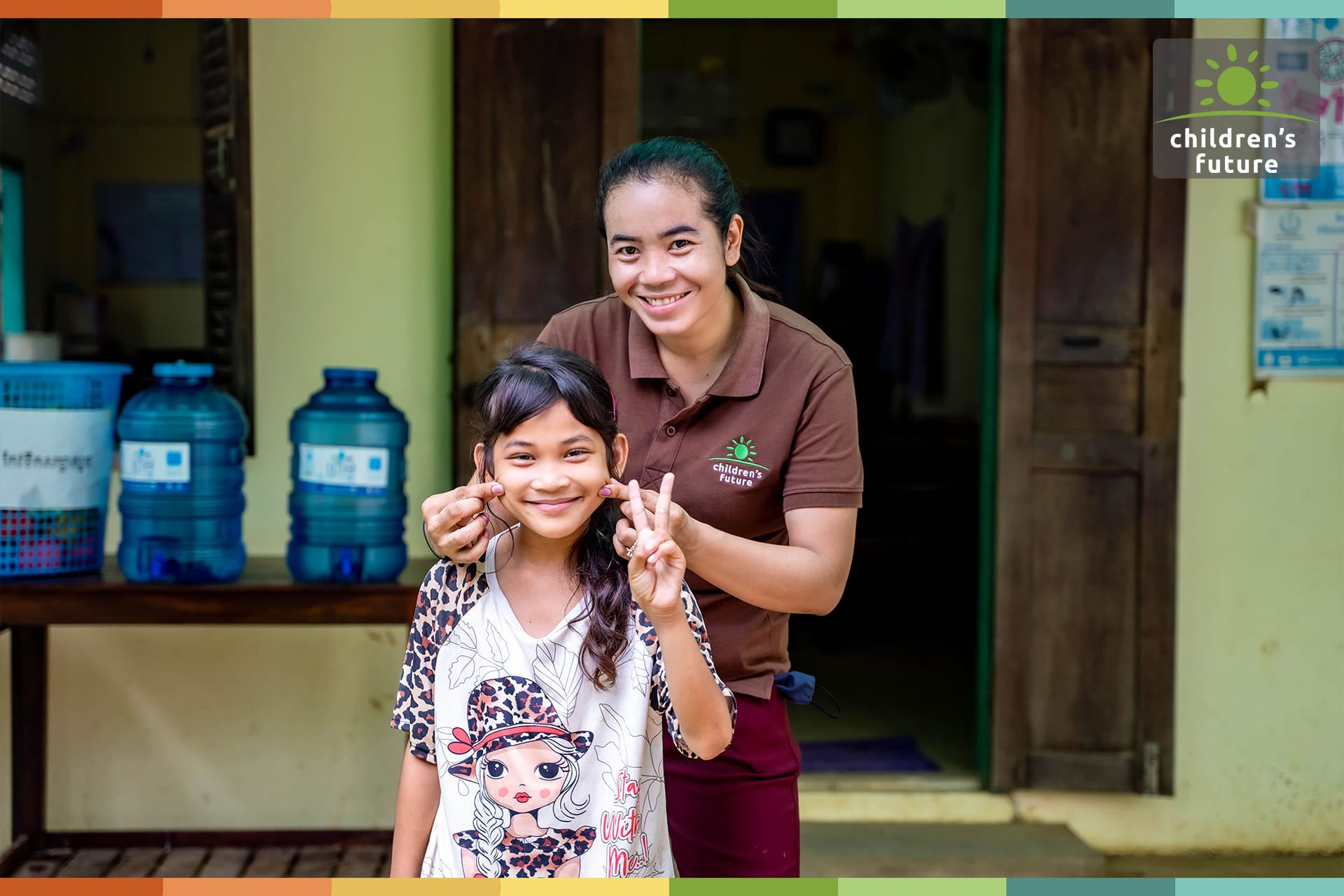 “My lovely Khmer & Math teacher, Sovann” – Children's Future International
